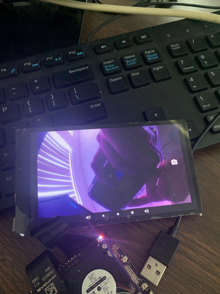 MIPI camera on Android Pie just giving blueish image in camera app ...