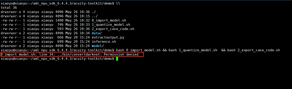 Convert yolov3 demo model error - VIM3 - Khadas Community