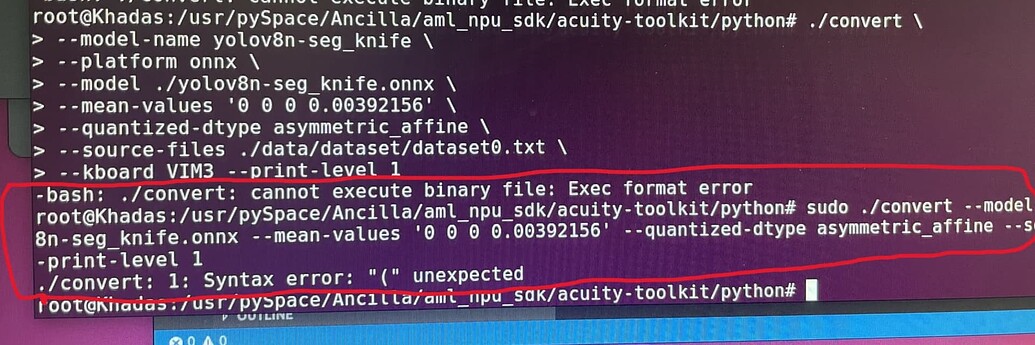 Pytorch Yolov8 Model conversion guide - VIM3 - Khadas Community