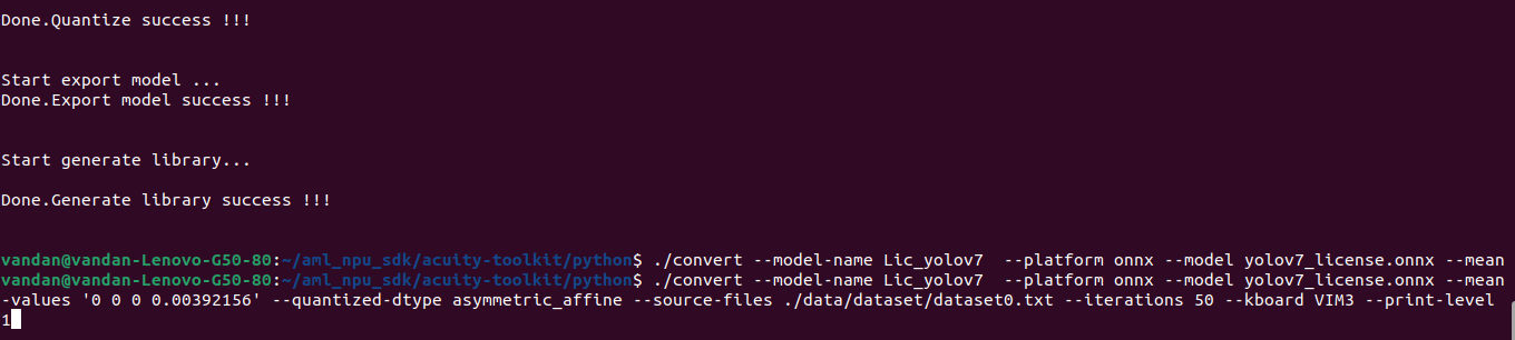 After train and convert model in yolov7 there is and multiple detection on output - VIM3 ...