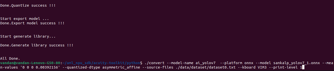After train and convert model in yolov7 there is and multiple detection on output - VIM3 ...
