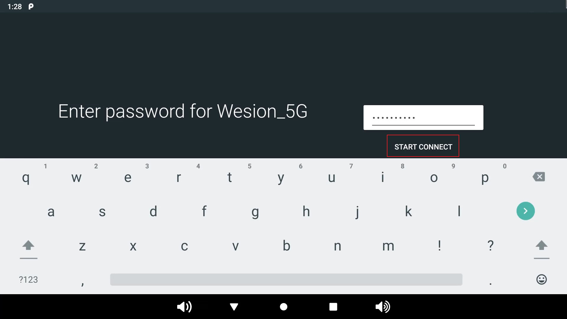 Android WiFi Password Entry No Connect Button VIM3 Khadas Community